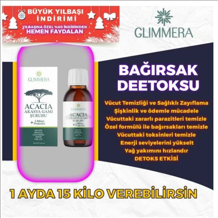 Acacia Akasya gamı şurubu kullananlar bu ürün zayıflatır mı?